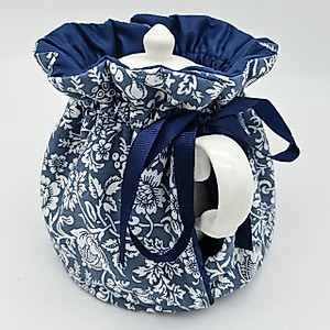 Wlirantim Tea Cozy for Teapot,Cotton,Keep Warm and Decorative Pots Cozy，Vintage Floral Insulated Cosy Kitchen Party Accessories，Tea Kettle Cover,