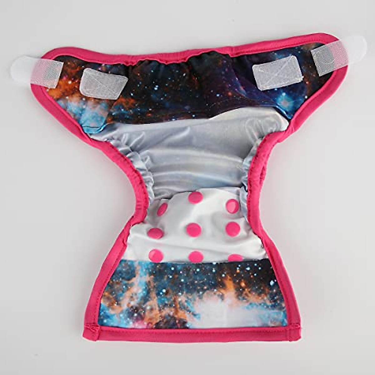 Newborn Baby Cloth Diaper Cover Nappy Hook and Loop (Solar System)