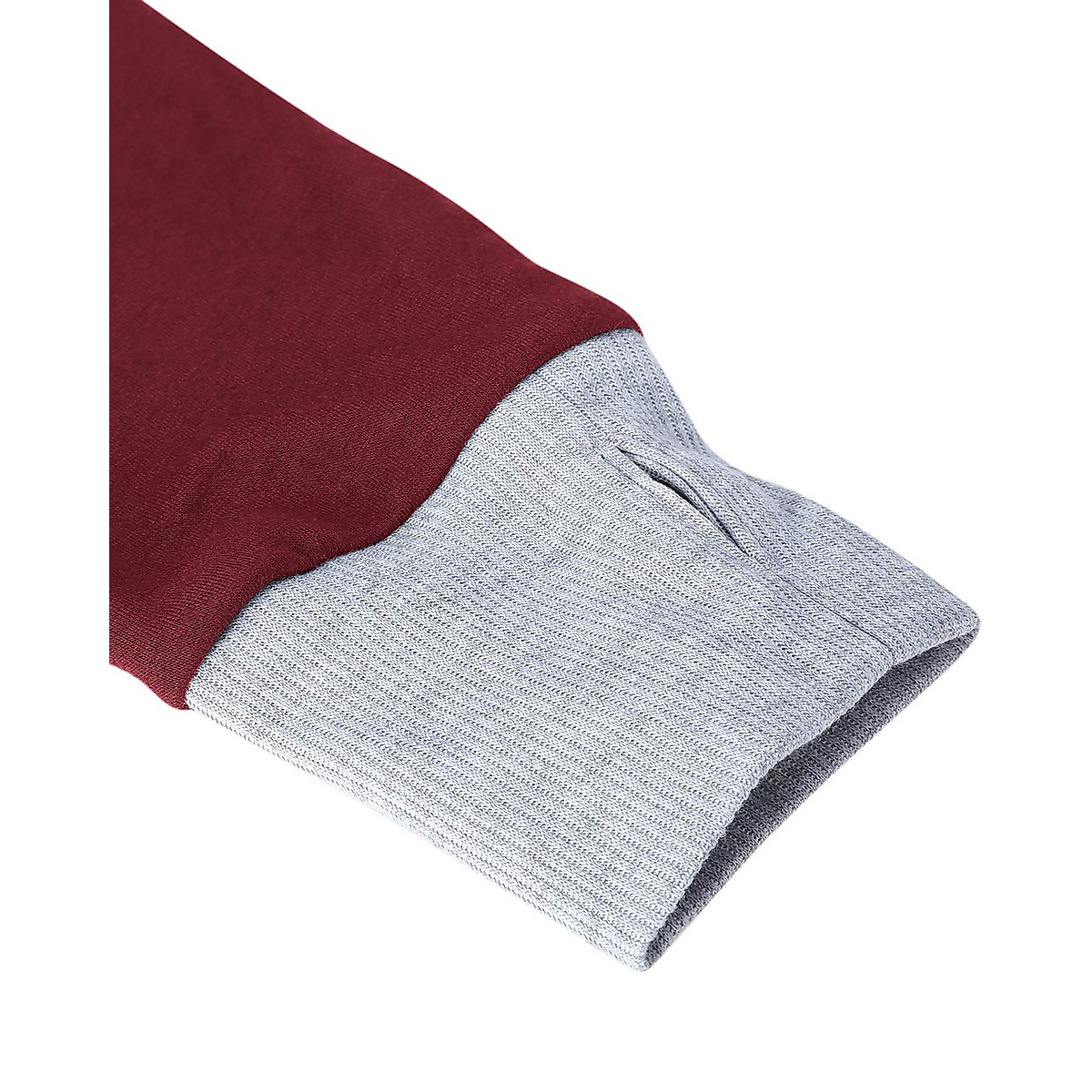 Jacansi Women's Sweatshirt Hoodie Dress with Pockets Winter Fall Long Dresses for Women Red M