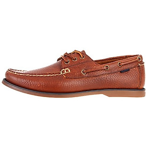 Polo Ralph Lauren mens Bienne loafers shoes, Tan Tumbled Leather, 10 US