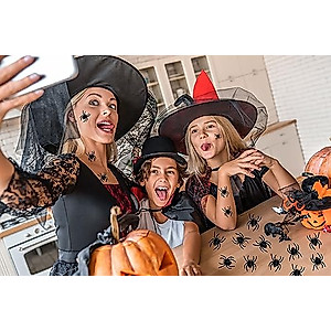 Muzboo Realistic Plastic Spider Toys Halloween Prank Props Small Size Funny Halloween Decorations 30pcs