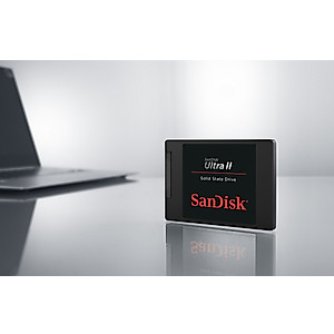SanDisk Ultra II 480GB Solid State Drive (SDSSDHII-480G-G25),Black