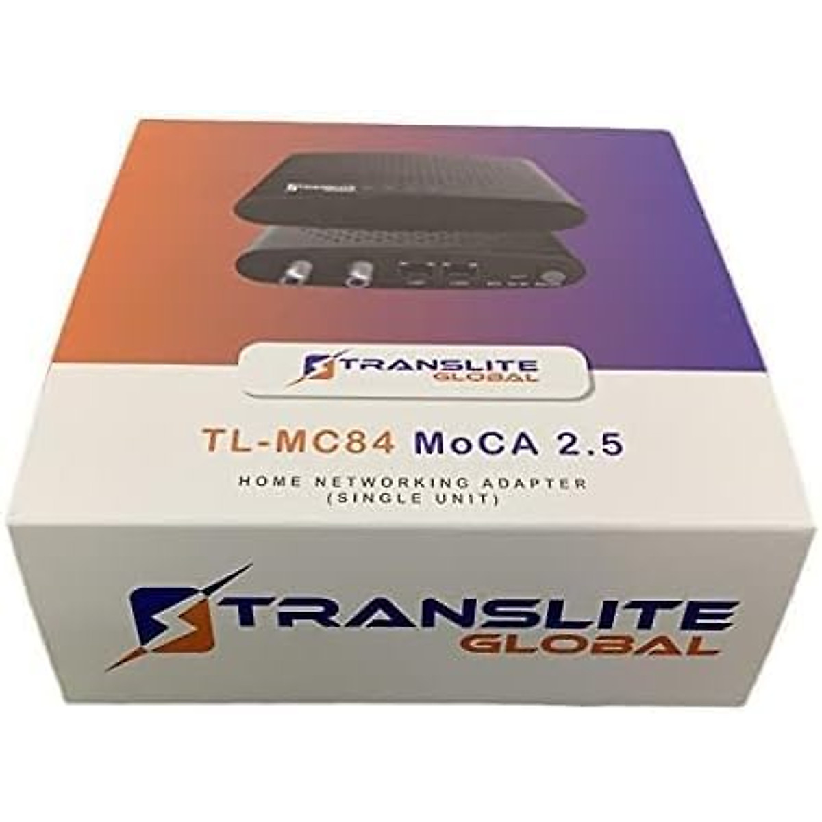 MoCA 2.5 with 2 Gigabit Ethernet Ports - Ethernet Over Coaxial Adapter (Model: TL-MC84) (Three Pack)