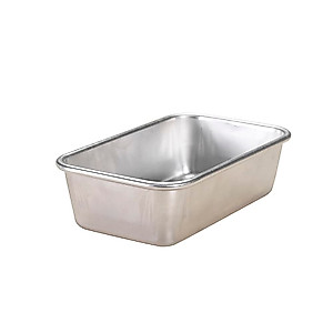 Nordic Ware Nordic Ware-45900-Loaf, 1-1/2 Pound, Natural Aluminum Commercial Loaf Pan, Silver
