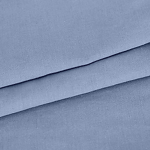 JDHUFEI Summer 3/4 Sleeve T Shirts for Women Casual Linen V Neck Tops Solid Color Button Loose Blouse and T-Shirt