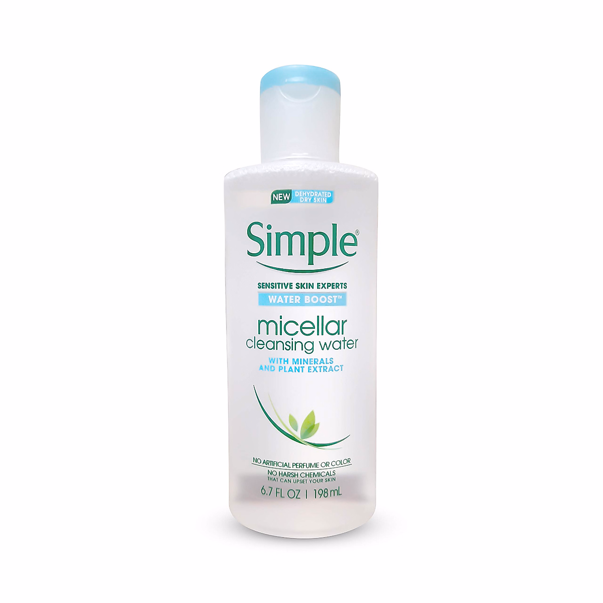 Simple Water Boost Micellar Cleansing Water for Sensitive Skin, 6.7 Fluid Ounce