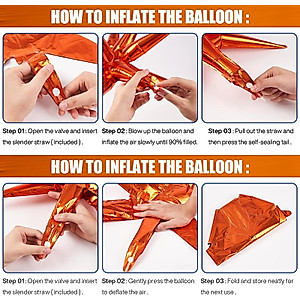 Fall Balloons/Burgundy Gold Orange Fall Bridal Shower Decorations/Thanksgiving Graduation Decorations Maroon Orange/Fall Birthday Party Burgundy/Wedding 40pcs