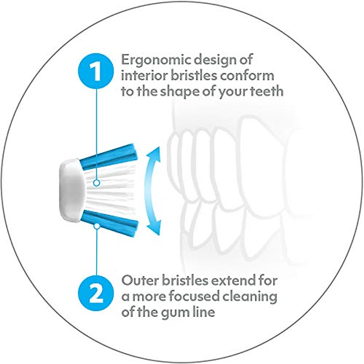 Ooak Electric Toothbrush with 5 Brushing Modes with 2 Advanced Heads - Coral