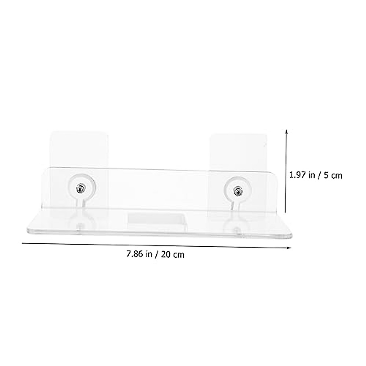 GATHINESS Shelves Wall Shelf Shelves Wall Mount Shelves Storage Mounted Bathroom Holder Storage Shelf l Shaped Shelf Shower Wall Shelf Multifunction Laminated Board Shelf