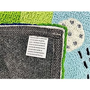 Jellybean Modern Indoor / Outdoor Mat Home Comfort Rugs 20" X 30" Rectangle Hole in One