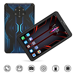 Kids Tablet, Tablet 100240V 7 Inch 1960x1080 IPS Blue 4GB 32GB 6000mAh Battery for Painting (US Plug)