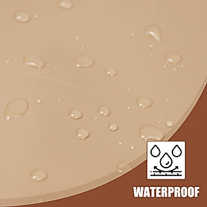 BJADE'S Window AC Cover Compatible with Midea U-Shaped Window Air Conditioner Unit,Heavy-Duty,Waterproof 600D Polyester Outdoor AC Covers,Dustproof & Windproof Outside Window AC Protection Cover