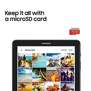 Samsung Galaxy Tab A SM-P580NZKAXAR 10.1-Inch 16 GB, Tablet with S Pen (Black)