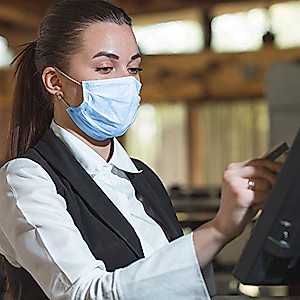 Case-Mate Disposable 3 Ply Face Mask, 50 Count (Pack of 1)