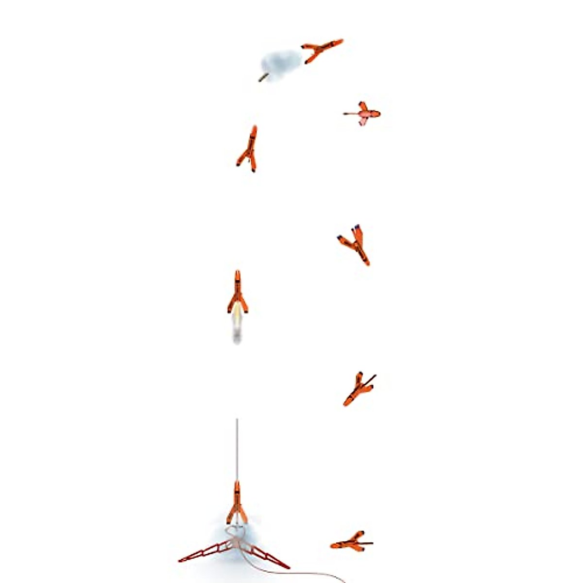 Estes Orange Bullet 7295