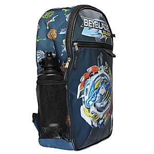 Beyblade Burst Spinner Tops Backpack Lunch Bag Water Bottle Ice Pack 5 PC Mega Set