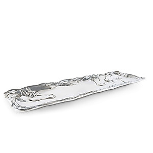 Arthur Court Designs Aluminum Horse Equestrian Oblong Tray 19 inch x 6 inch