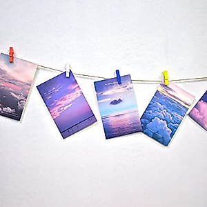 (Pack of 128) Mini Wooden Colored clothespins,16 coloers Each 8pcs