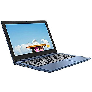 Lenovo 2021 Newest ideapad Compact Laptop for School and Home: 11.6" HD Display, Intel Dual-Core Celeron, 4GB RAM, 64GB Storage, WiFi, BT, HDMI, Dolby Audio, Office 365, Win10 S, June Cloth