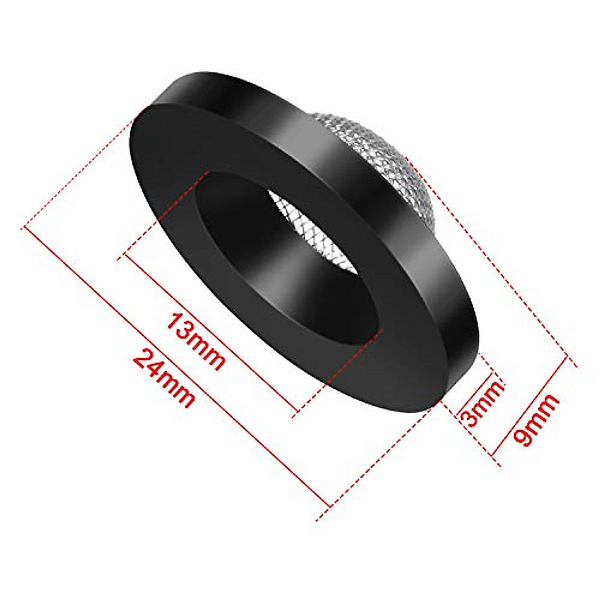 20 Pieces Stainless Steel Filter Hose Washers Inlet Hose Screen Washer Repair Kit for 5/8 inch Washing Machine and 3/4 inch Garden Hose Connector