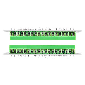 Alinan 2pcs ESP32 Breakout Board GPIO 1 into 2 Compatible with 38PIN Narrow Version ESP-WROOM-32 ESP32 Microcontroller Development Board