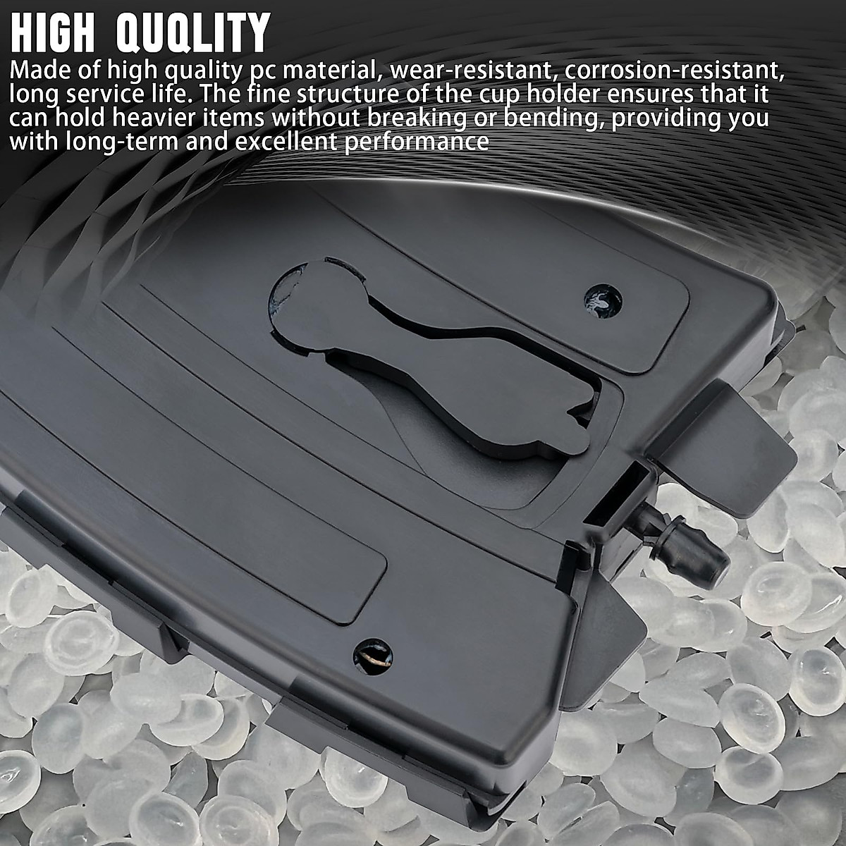 WEILEITE Replacement Cup Holder Compatible with BMW 3 Series E90 E92 328i E93 E91 335i 330i 325i 325xi 328xi 323i 330xi 335xi 335is 335d 2006-2013 Replace 51459173467(Front Left Driver Side)