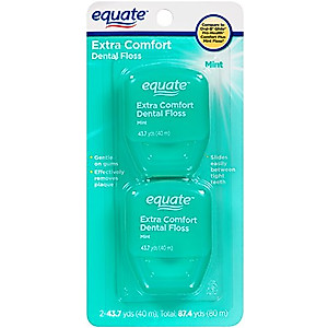 Equate Extra Comfort Mint Dental Floss
