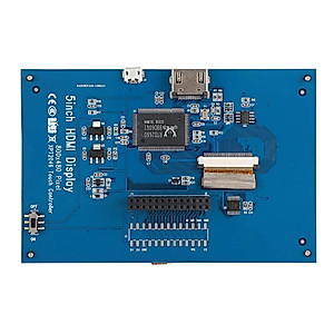 Tosuny Portable Monitor, Touch Screen Monitor 5 Inch HDMI LCD HD Display Gaming Monitor External Monitor for Raspberry PI3 PI2/B Monitor