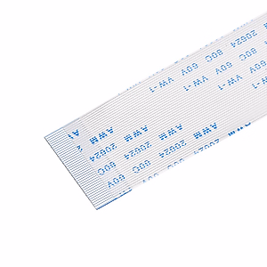 uxcell Flexible Flat Cable, 40 Pins 0.5mm Pitch 150mm FPC FFC Flexible Ribbon Cable for LCD TV DVD Player Laptop 10Pcs (B Type)