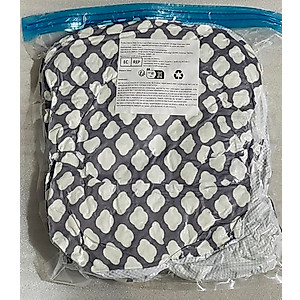 Infant Car Seat Insert, G-Tree Cotton Baby Stroller Liner Head and Body Support Pillow, Infant Seat Pad Carseat Neck Support Cushion for Toddler (Cloud)