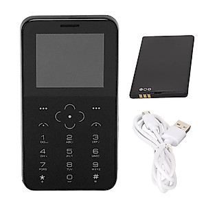 GSM Unlocked Mobile Phone, Unlocked Cell Phone for Seniors Kids Students, 1.8in Screen Simple Phone, Dual SIM Card 2G Cellphone,1400mAh Pocket Cellphone (Fantasy Night Black)