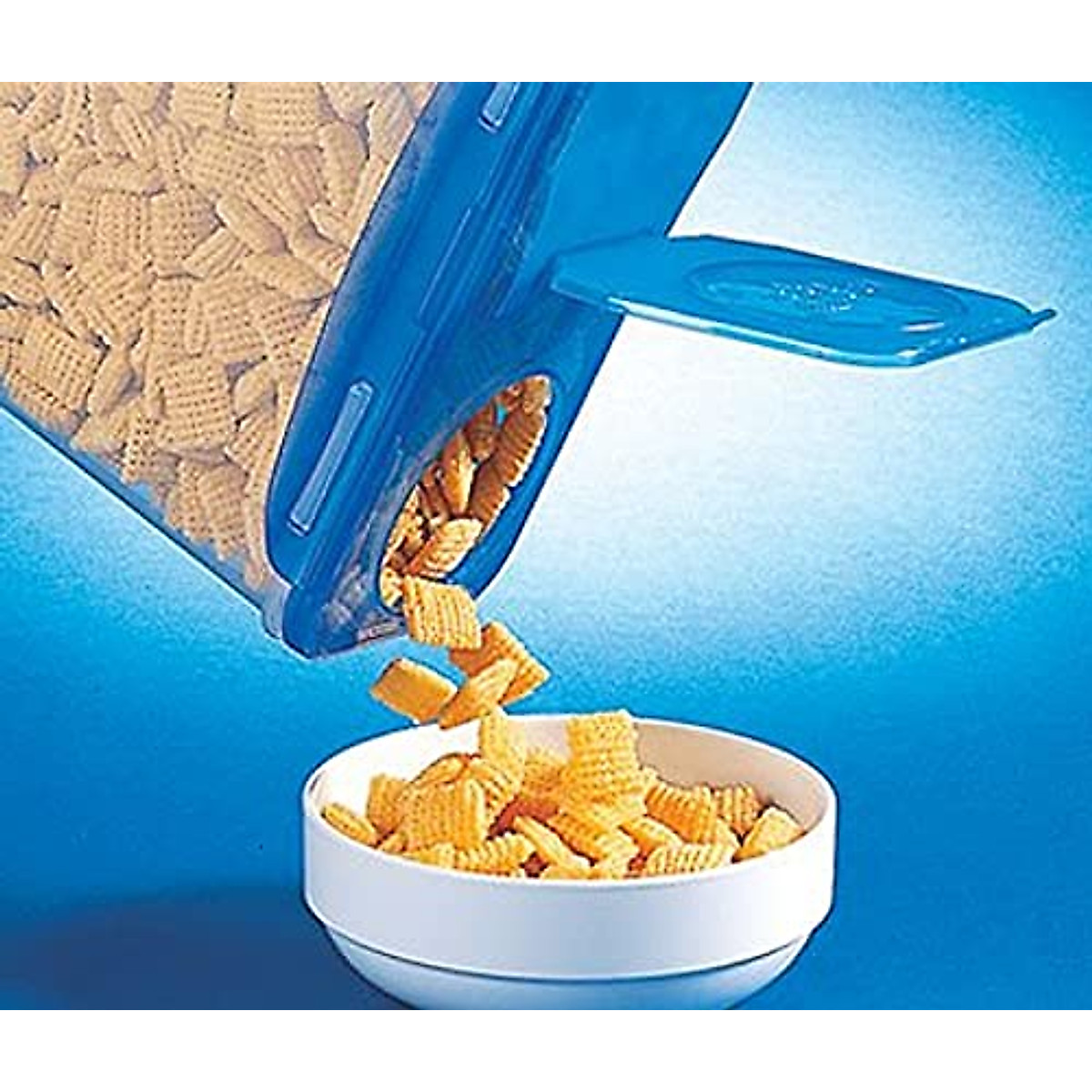 LocknLock Easy Essentials Food lids (flip-top) / Pantry Storage/Airtight containers, BPA Free, top-16.5 Cup-for Cereal, Clear