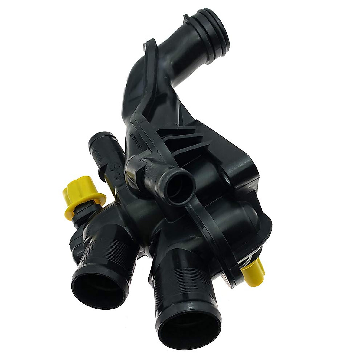 Engine Coolant Thermostat Assembly W/Housing for 2007-2013 Mini Cooper 2011-2012 Mini Cooper Countryman 1.6L I4 Replace 11 53 7 534 521 11537534521 11538699290 11 53 8 699 290 1336Z6 902-812 902812