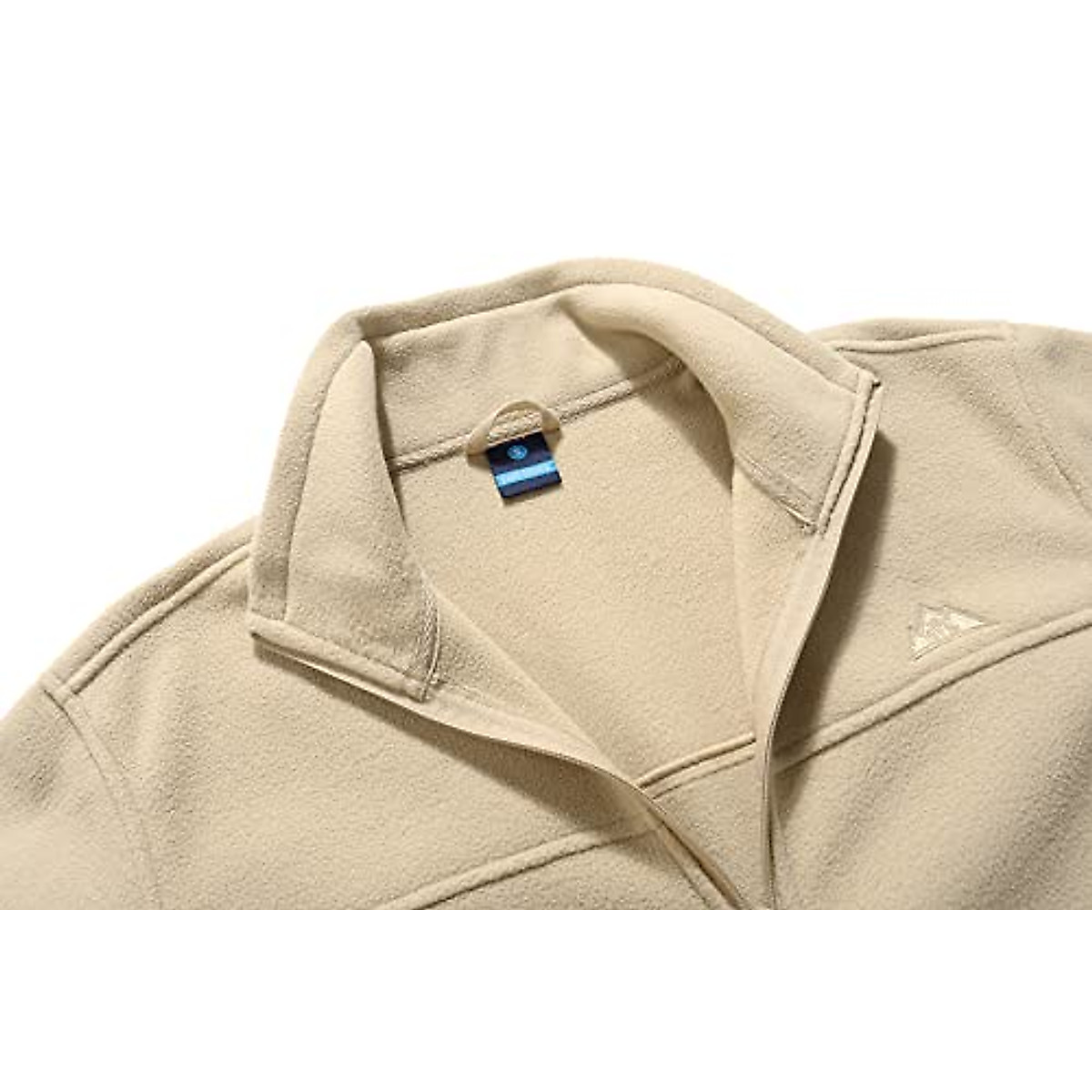 GIMECEN Men's Lightweight Full Zip Soft Polar Fleece Jacket Outdoor Recreation Coat With Zipper Pockets