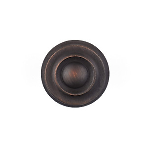Richelieu Hardware BP74032BORB Boucherville Collection 1 1/4-inch (32 mm) Brushed Oil-Rubbed Bronze Traditional Cabinet and Drawer Knob for Kitchen, Bathroom, and Furniture