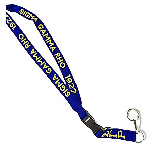 Sigma Gamma Rho Woven Lanyard
