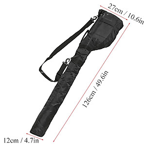 Travel Cover Bag Golfball Wear Resistant Travel Case for Golfer Accessory