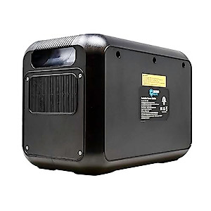 Portable Power Station | Massimo Back up Battery with Built-in AC/DC/USB Outlets| CPAP Power Supply, Solar Generator (Solar Panel Not Included) (1200W)