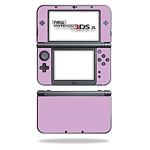 MightySkins Skin Compatible with New Nintendo 3DS XL (2015) Cover wrap Sticker Skins Solid Purple