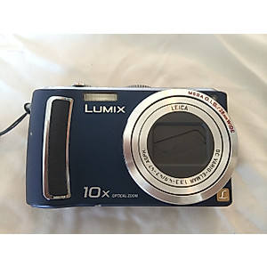 Panasonic Lumix DMC-TZ5A 9.1MP Digital Camera with 10x Wide Angle MEGA Optical Image Stabilized Zoom (Blue)