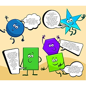 Karty Shape Stencil Set for Kids - 10 Piece Set - Colorful Drawing Template Kit - Fun Arts and Crafts Supplies, Gift Idea for Boys and Girls, Learning Tool for Toddlers and Preschooler