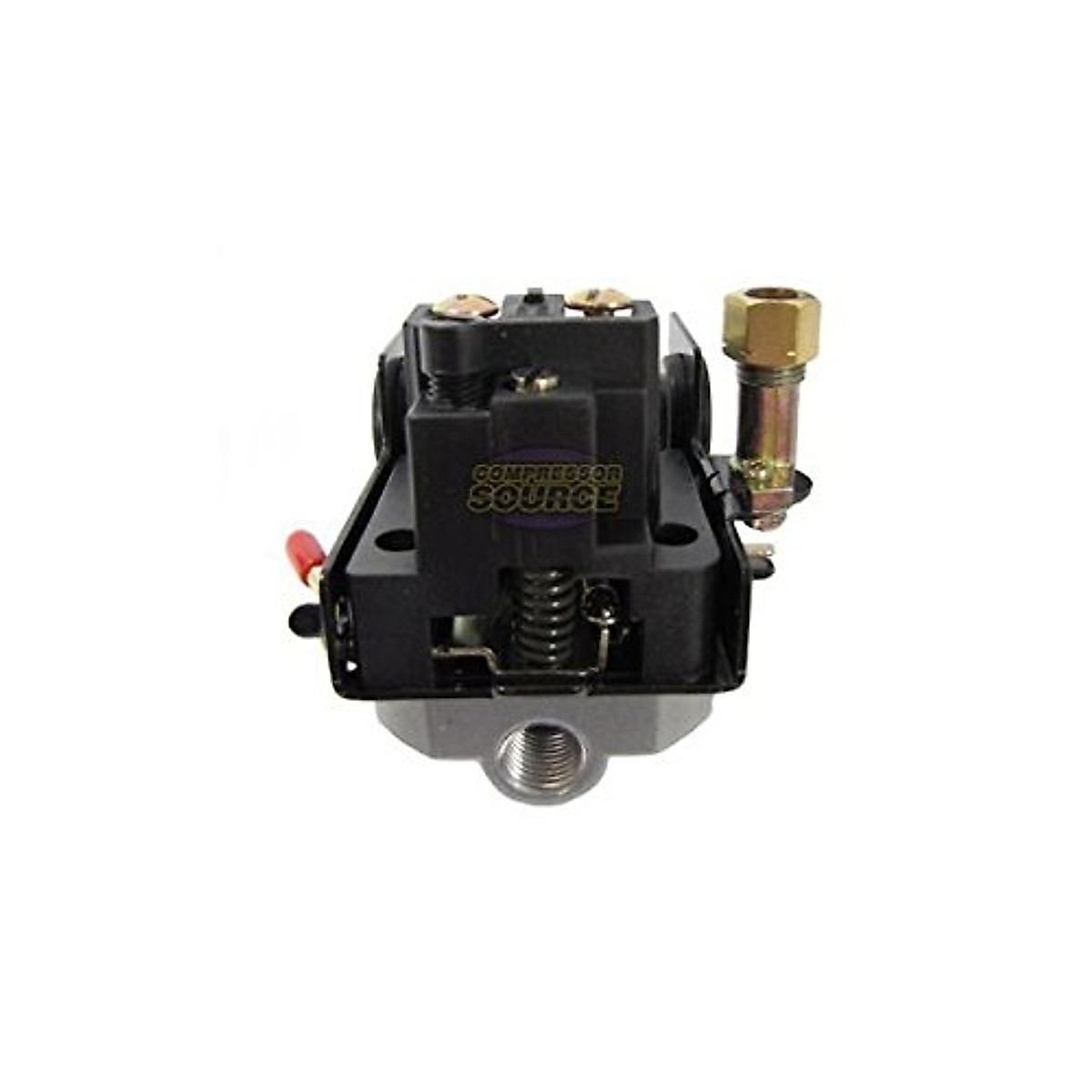Lefoo Pressure Switch Control 90-125psi 4 Port Heavy Duty 26 Amp for Air Compressor LF10A-4H-1-NPT1/4-90-125