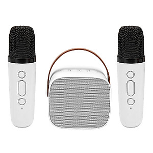 Portable Karaoke Machine, Reverb Sound Function Voice Changing Effects Portable Speaker Multifunction for Party for KTV (#1)