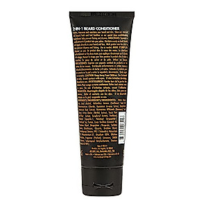 Woody's 2-in-1 Beard Conditioner, Softens and Conditions Dry, Coarse and Flakey Facial Hair, with Vitamin E, Panthenol, and Matrixyl to Soothe Facial Scruff and Skin, 4 fl oz - 2 pack