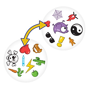 Spot It! Classic - Award-Winning Card Game with Endless Playability, Fast-Paced Observation Game for the Whole Family! Ages 6+, 2-8 Players, 15 Minute Playtime, Made by Zygomatic