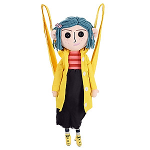 Fun Costumes Coraline Doll Plush Mini Backpack Standard
