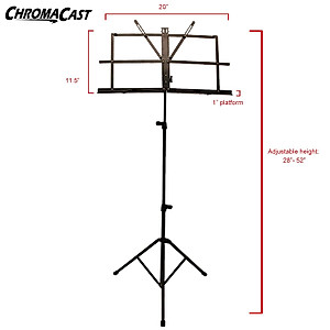 ChromaCast Folding Music Stand Performance Pack (CC-MSTAND-KIT-1)
