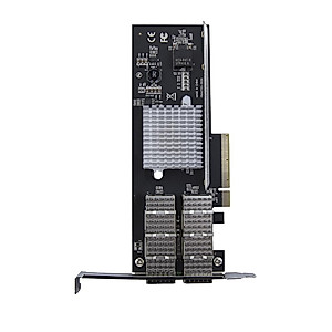 StarTech.com Dual Port 40G QSFP+ Network Card - Intel XL710 Open QSFP+ Converged Adapter - PCIe 40 Gigabit Ethernet Server NIC - 40GbE Fiber Optic LAN Card - Dell PowerEdge HPE ProLiant (PEX40GQSFDPI)