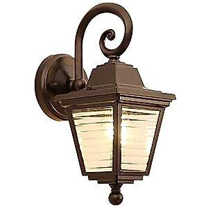 ZPTECH Outdoor wall light Wall Spotlights Outdoor Waterproof Corridor Garden Villa Balcony AisleWall Spotlights Outdoor Creative Home Courtyard Gate TerraceWall Spotlights High Taste Hanging Wall Moun
