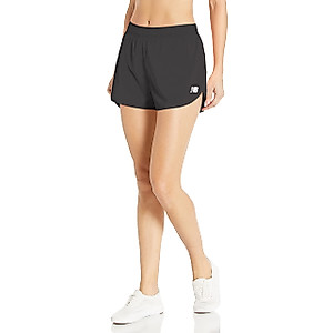 New Balance Women's Accelerate 2.5 Inch Short, Black, X-Large